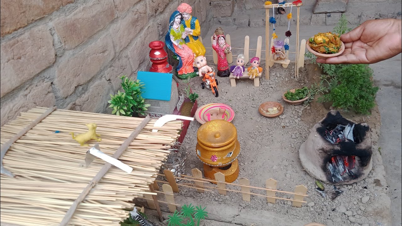 Karela Gosht Recipe || Tasty Chicken Karela Gosht || Mini Village ...