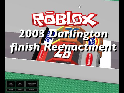 ROBLOX 2003 Darlington Finish Reenactment - YouTube