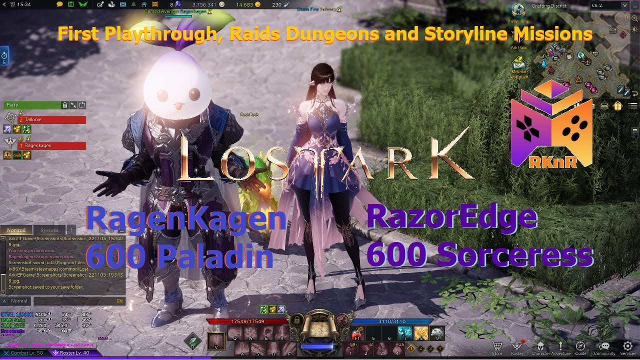 Lost Ark Raids & Dungeons - RKnR Gaming - YouTube