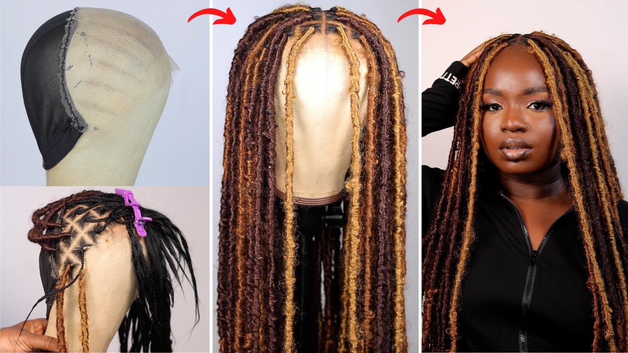 DIY CROCHET BUTTERFLY LOCS WIG TUTORIAL | SUPER EASY AND STEP-BY-STEP ...