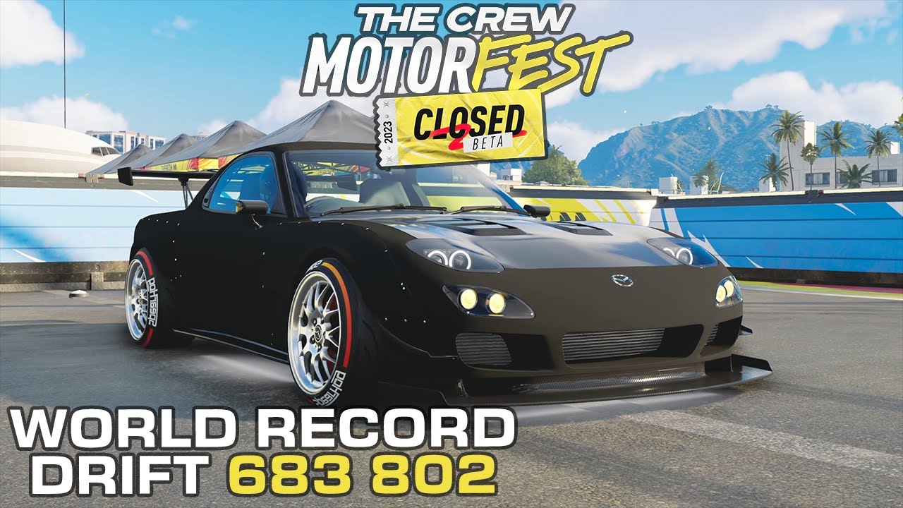 The Crew Motorfest - Drifting WORLD RECORD with pro settings [683 802 ...