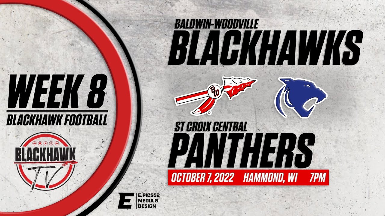 Blackhawks Football Logo