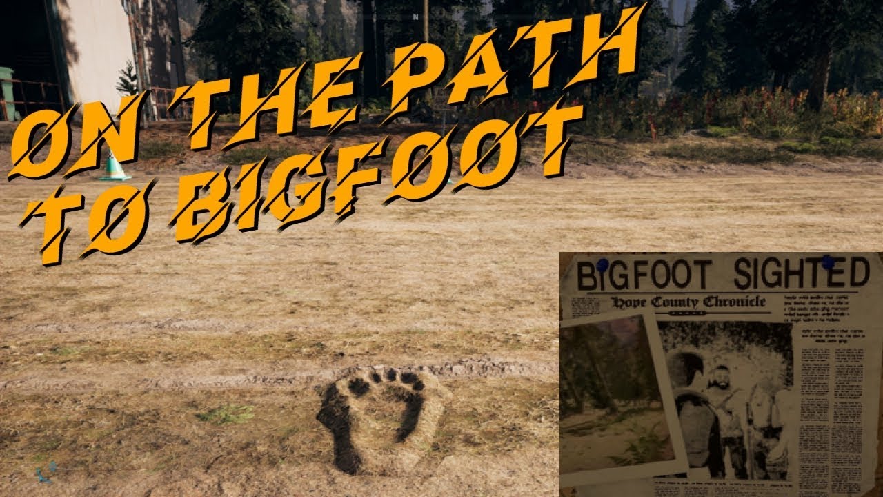 Far Cry 5: Bigfoot Audio Clues - YouTube