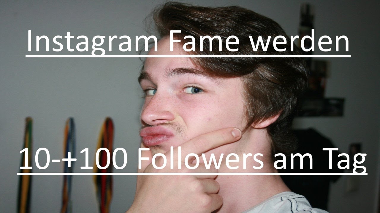 FAME WERDEN AUF INSTAGRAM🙋 - YouTube