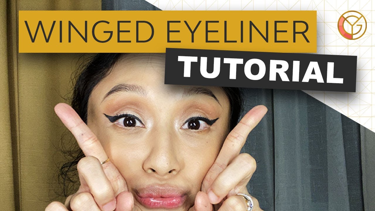 WINGED EYELINER TUTORIAL - YouTube