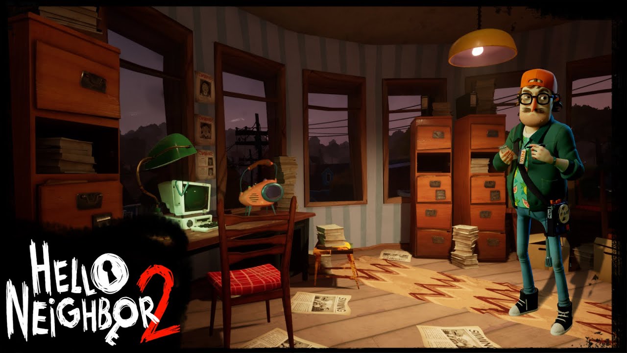 HELLO NEIGHBOR 2 [BETA] - ALL CUTSCENES OF THE GAME - YouTube