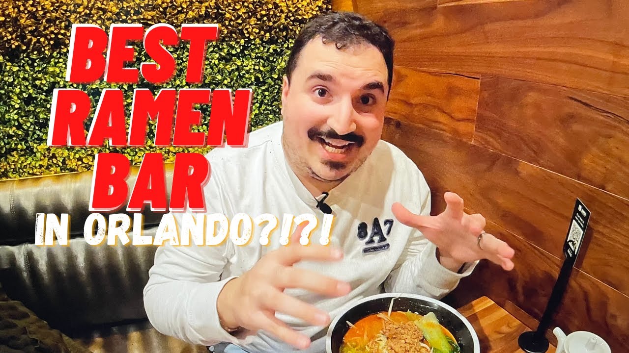 BEST Ramen Bar in Orlando!?!?!?! - YouTube