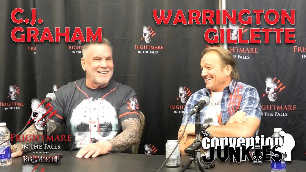 C.J. Graham & Warrington Gillette (Jason Voorhees in Friday the 13th ...