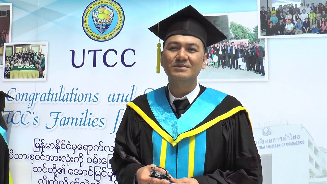 UTCC GLOBAL MBA , YANGON & MANDALAY, MYANMAR "GRADUATION DAY" - YouTube