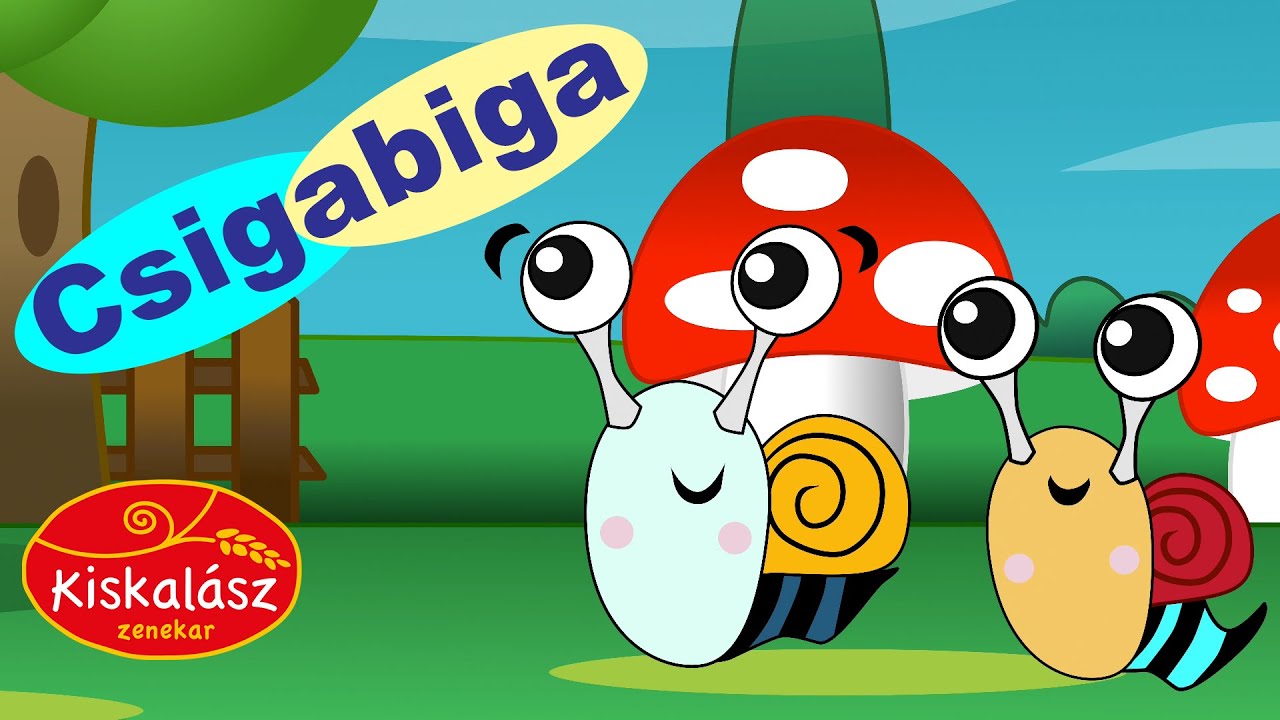 Kiskalász - CSIGA II A kis csigák hazamennek - Bartos Erika vers ...
