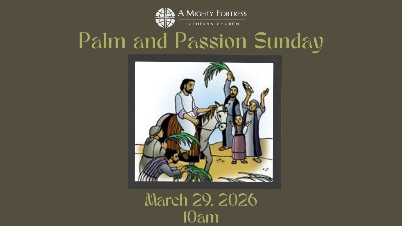 Palm and Passion Sunday- March 29, 2026 - YouTube