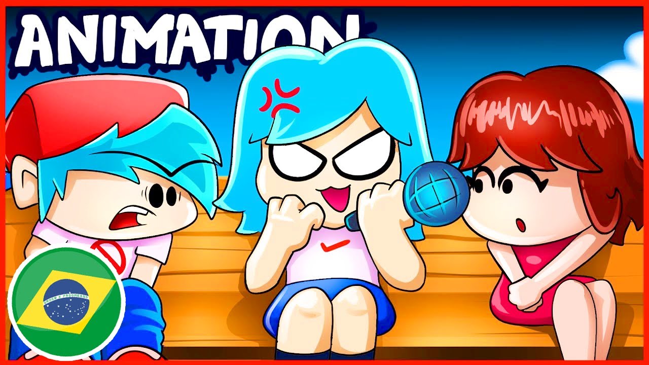 SKY VS BOYFRIEND ANIMAÇÃO - FRIDAY NIGHT FUNKIN - YouTube