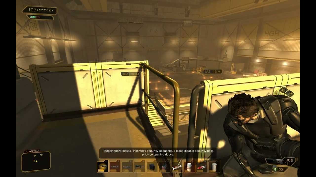 Deus Ex: Human Revolution - Tai Yong Medical Penthouse Robots - YouTube