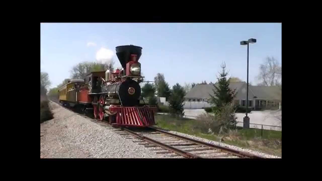 Leviathan 63 Steam Locomotive visits Fishers, Indiana - April 26,2014 ...