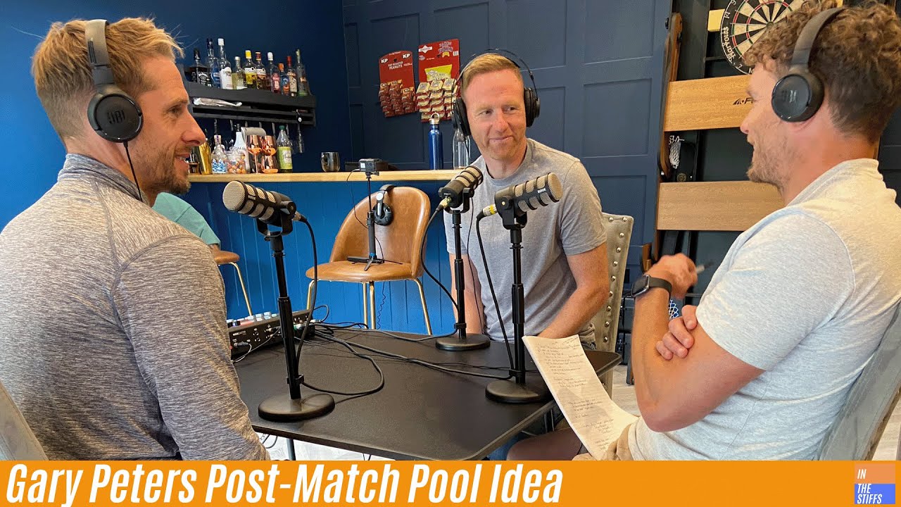 Gary Peters Post-Match Pool Idea - YouTube