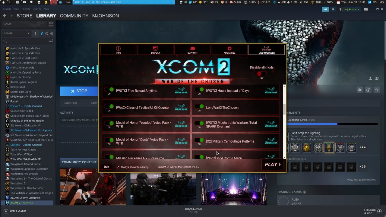 Linux Tutorial - Install XCOM Long War of the Chosen Beta ( manual non ...