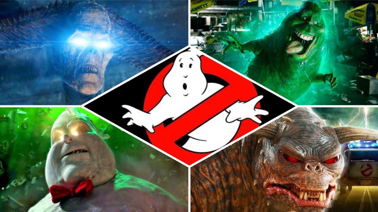 Top 20 Monsters/Ghosts In Ghostbuster Movies - YouTube