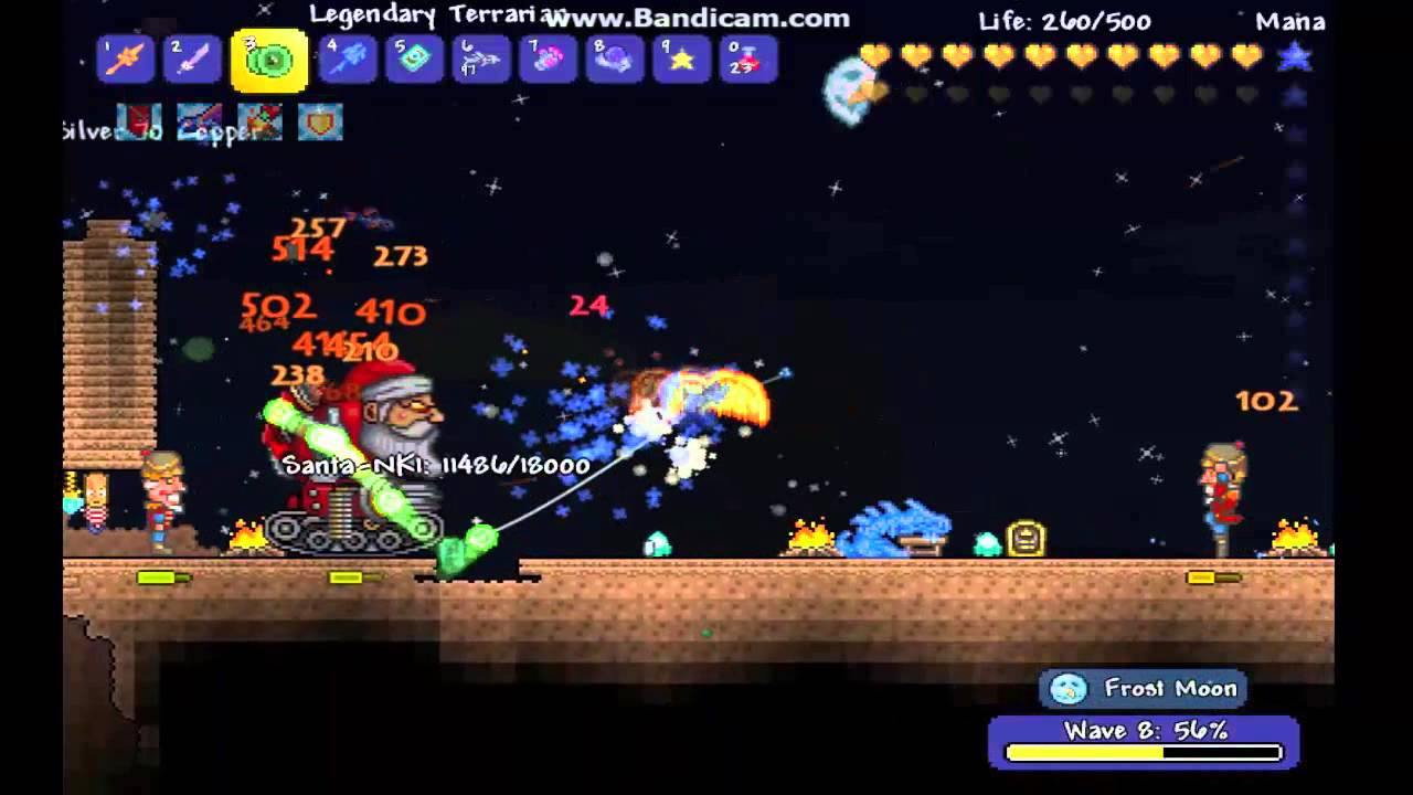 Terraria #5 - BOSS BATTLE I BOSS ARENA :) - YouTube