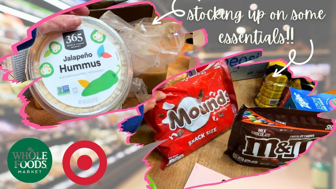 New Haul! Shopping At Target And Whole Foods - YouTube