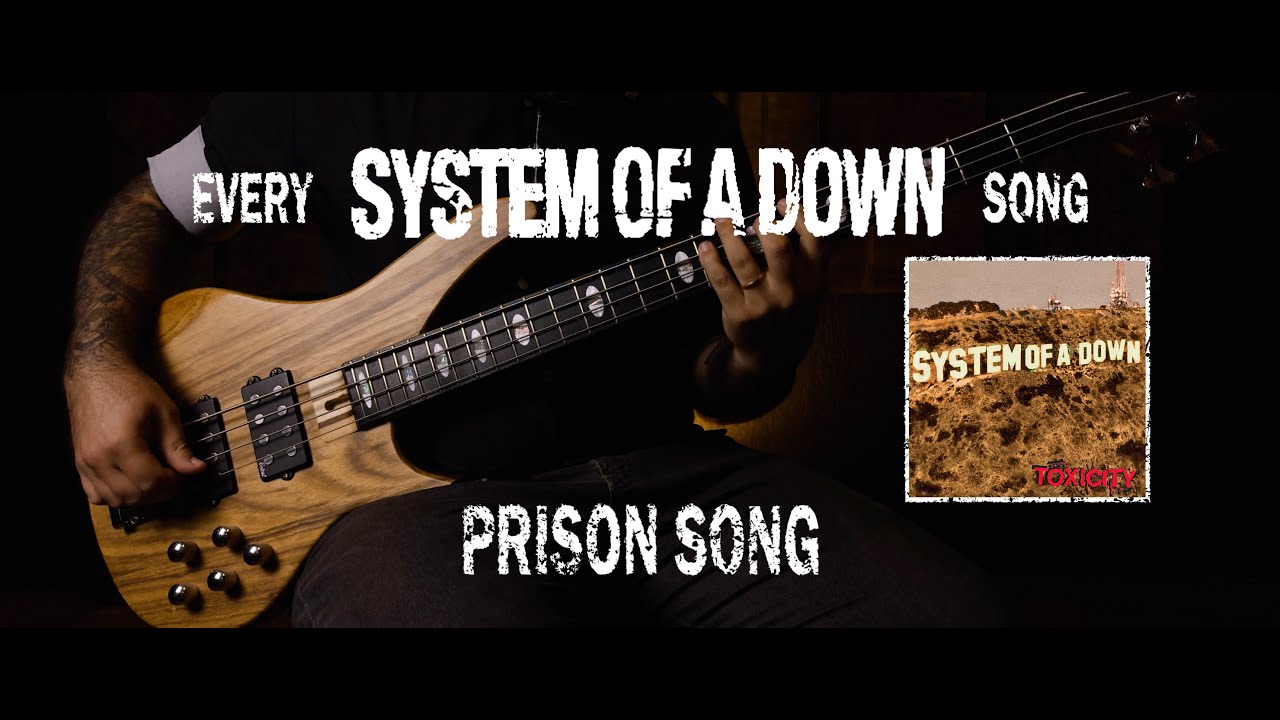 System of a Down - Prison Song [Bass Cover with Tabs] - YouTube