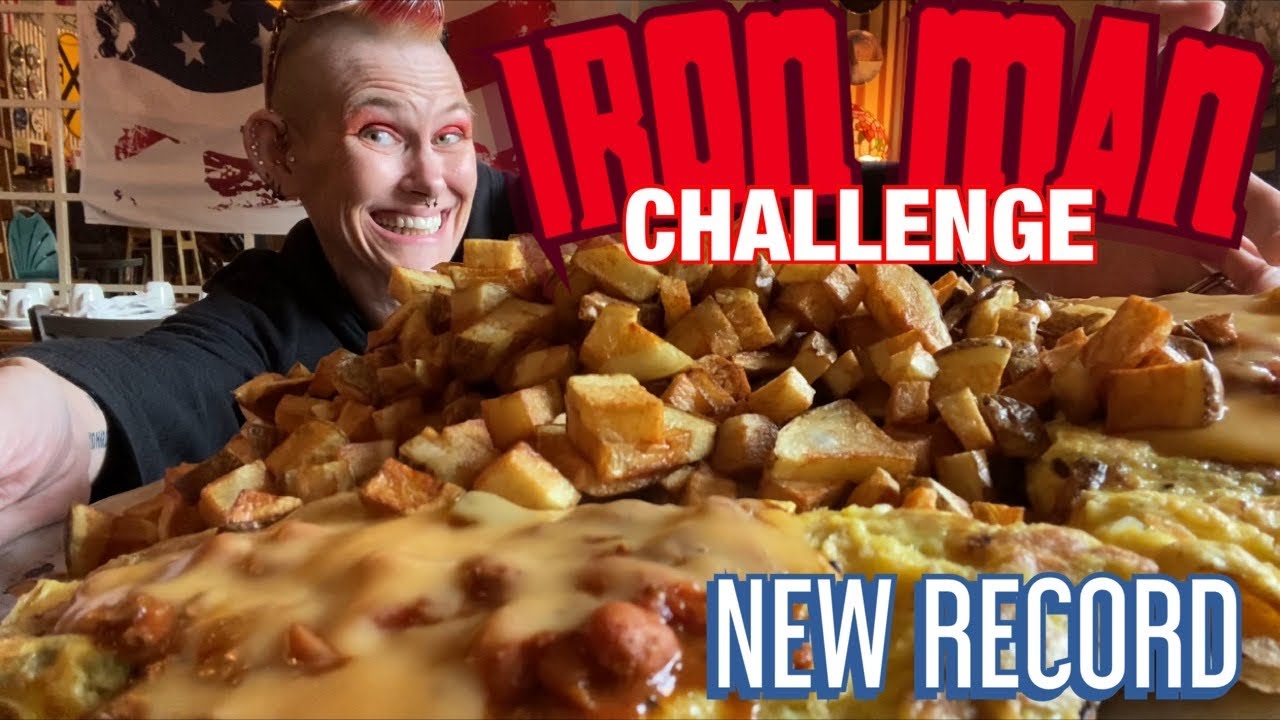 WINDHILL PANCAKE PARLOR IRONMAN CHALLENGE | HUGE BREAKFAST | MOM VS ...