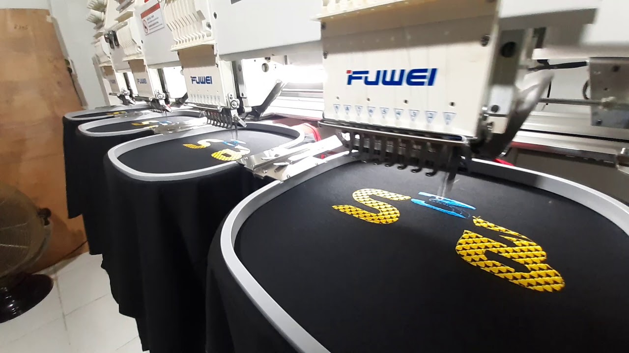 Fuwei Embroidery Machine, Mesin Bordir 4 Kepala Tubular, 081314662661 ...