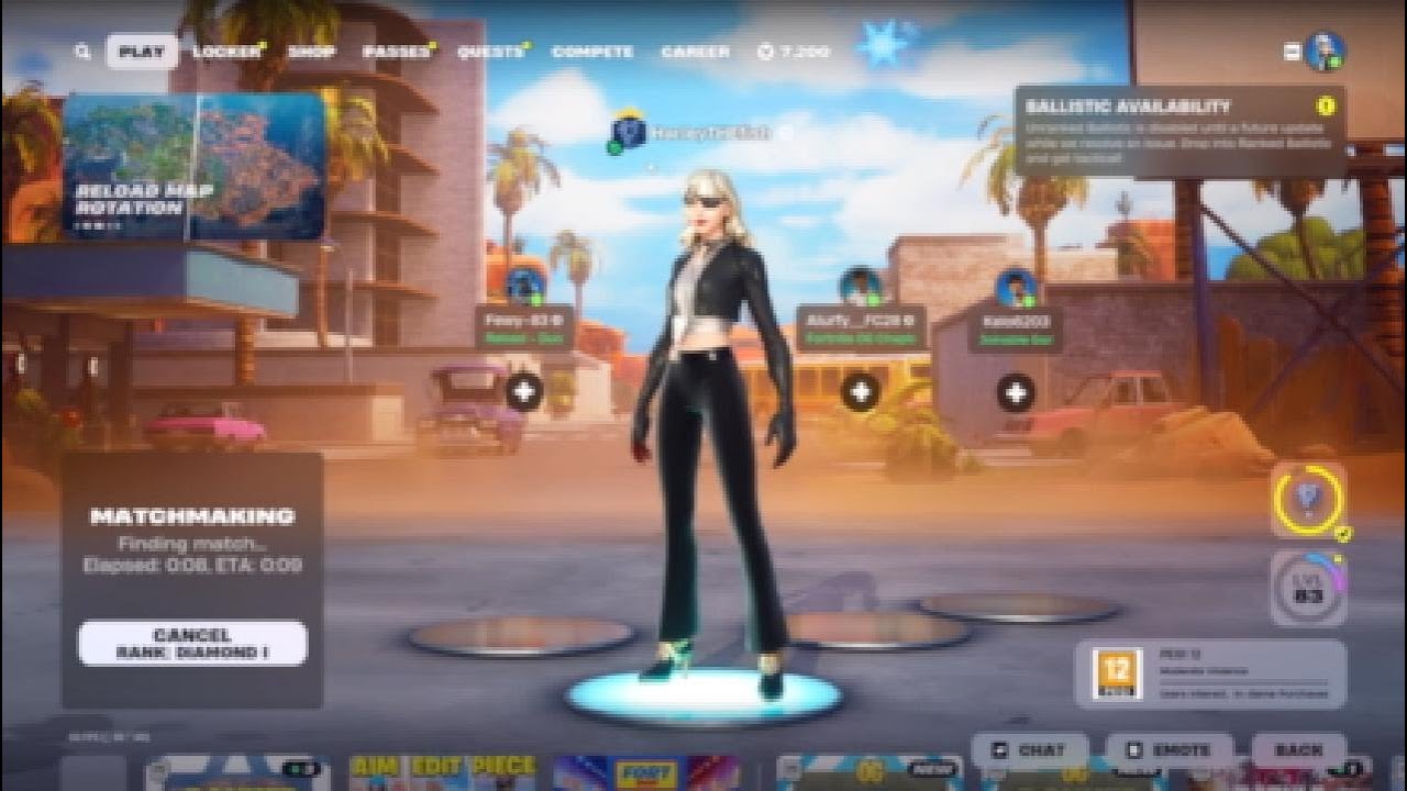 PLAYING RANKED RELOAD!! - YouTube