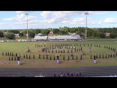 Winter Springs highschool marching band 2019 @ Seminole county marching ...