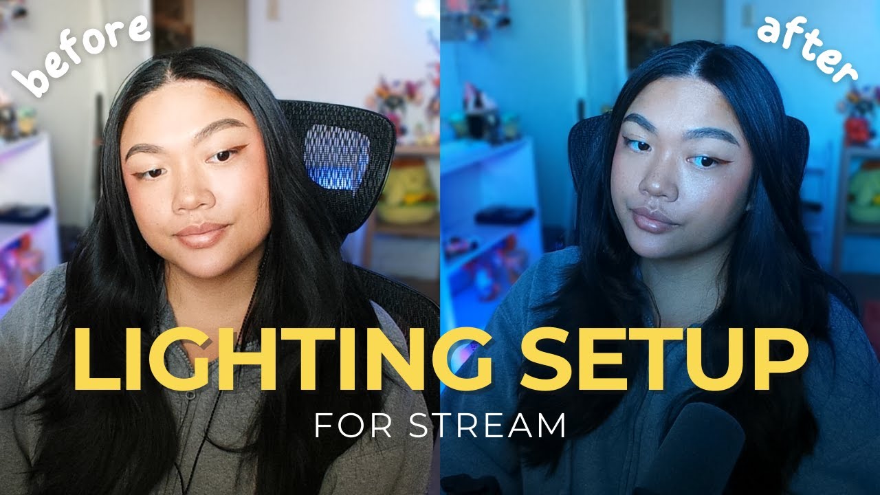 Basic Lighting Setup for Stream // ݁₊ . - YouTube
