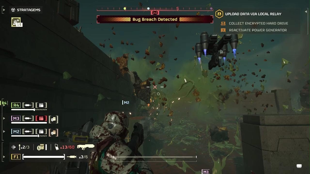 HELLDIVERS 2 guard dog rover vs charger - YouTube