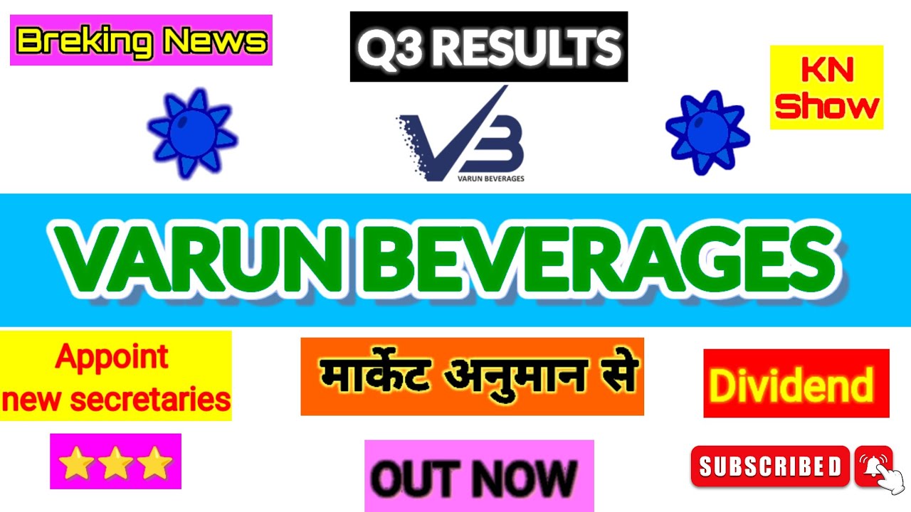 VBL Q3 Results 2025 | VBL Results Today | Vbl Share Latest News Today ...