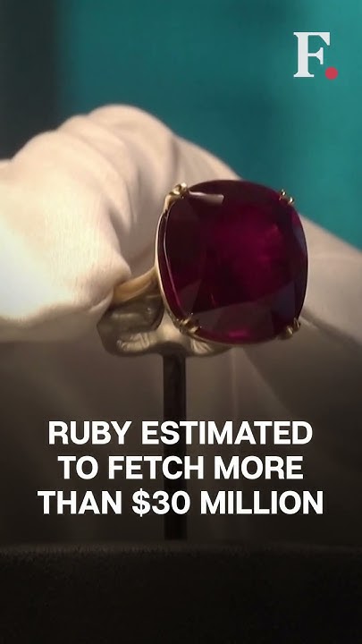 World’s Largest Ruby To Go On Auction At Sotheby’s In June - YouTube