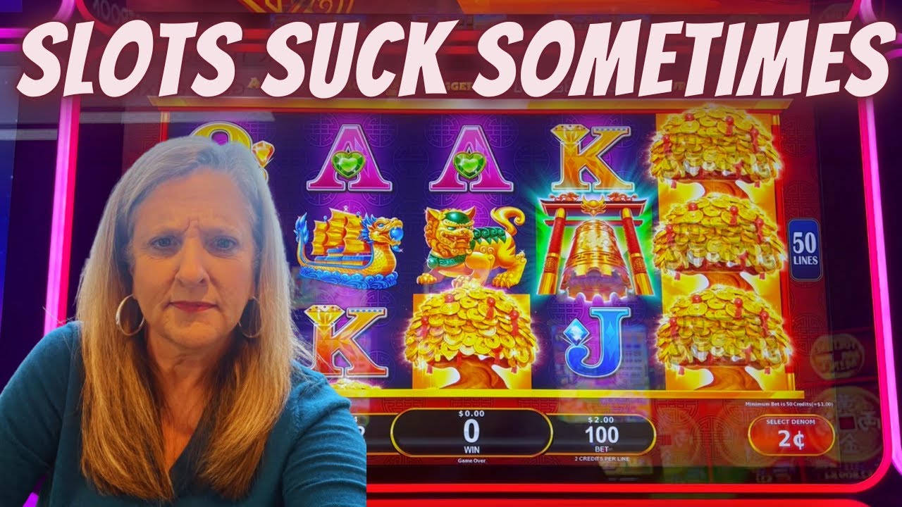 Slots Suck Sometimes and it's SAD! #slots #casino #slotmachine - YouTube