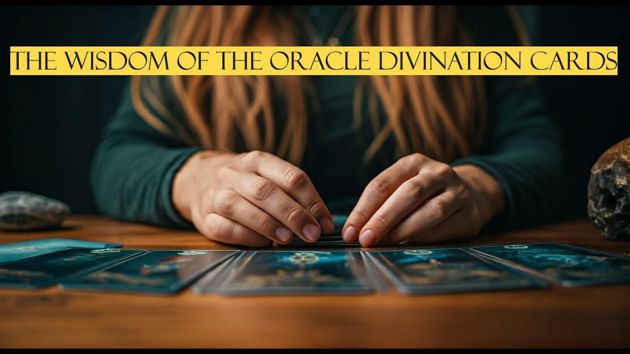 Wisdom of the Oracle Divination Cards flip through - YouTube