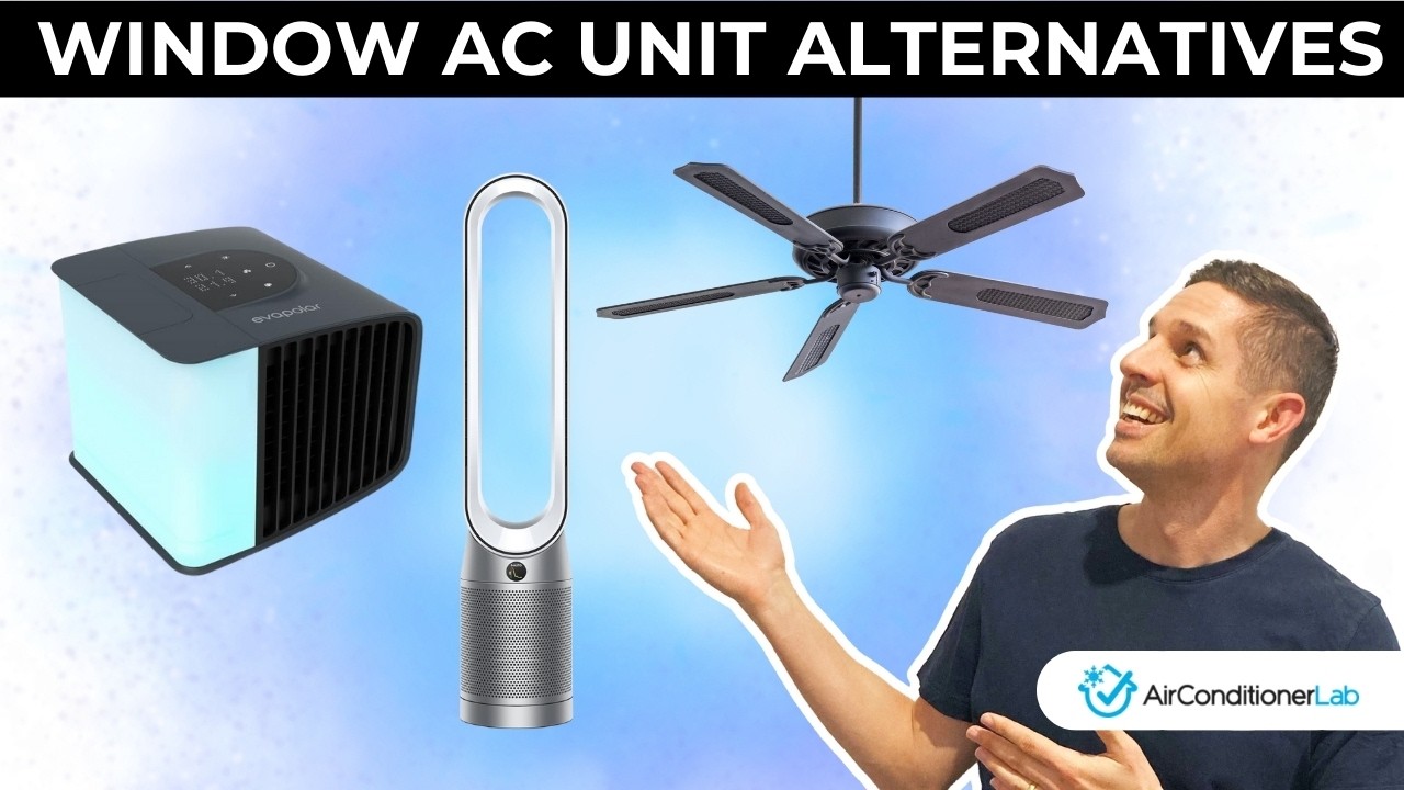 7 Window AC Alternatives to Beat the Heat this Summer! - YouTube