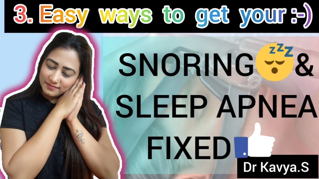 3 Exercises for Snoring & Sleep Apnea with..... |Marma Chikitsa |Yoga ...
