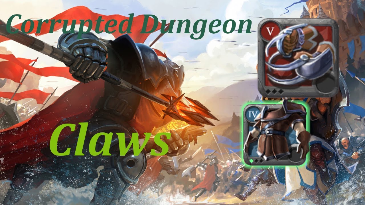 Corrupted Dungeon Claws Montage | Albion Online - YouTube