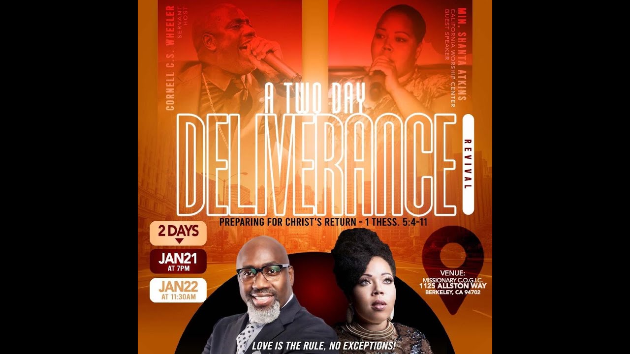 Two Day Deliverance Revival w/ Min Shanta Atkins - YouTube