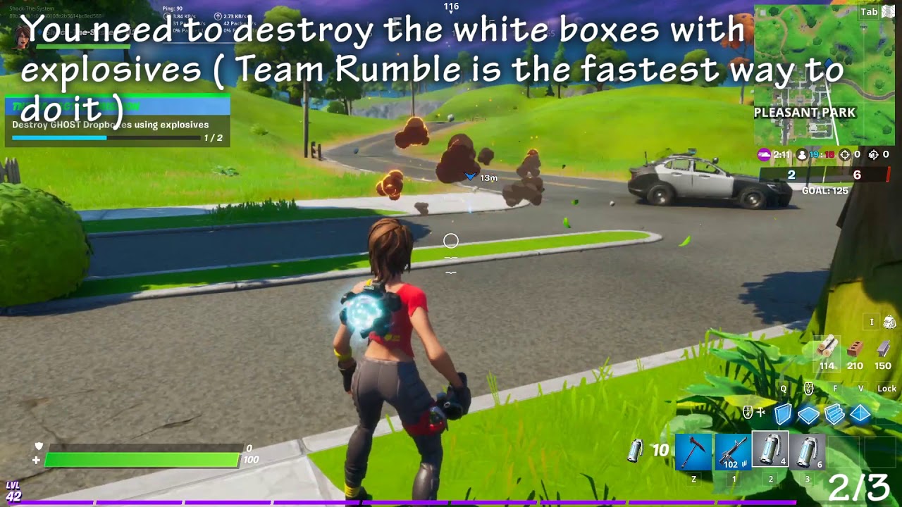 Destroy GHOST Dropboxes Using Explosives Locations Guide - Fortnite ...