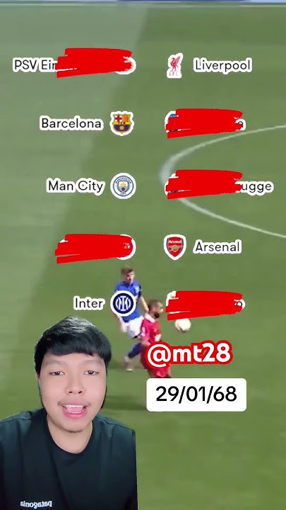 พรีวิว ucl 29/1/68 #จเด็จมือทอง #อาร์เซน่อล #คิโรน่า #ยูฟ่าแชมเปี้ยนส์ลีก #บอลเต็งวันนี้ #บอล ...