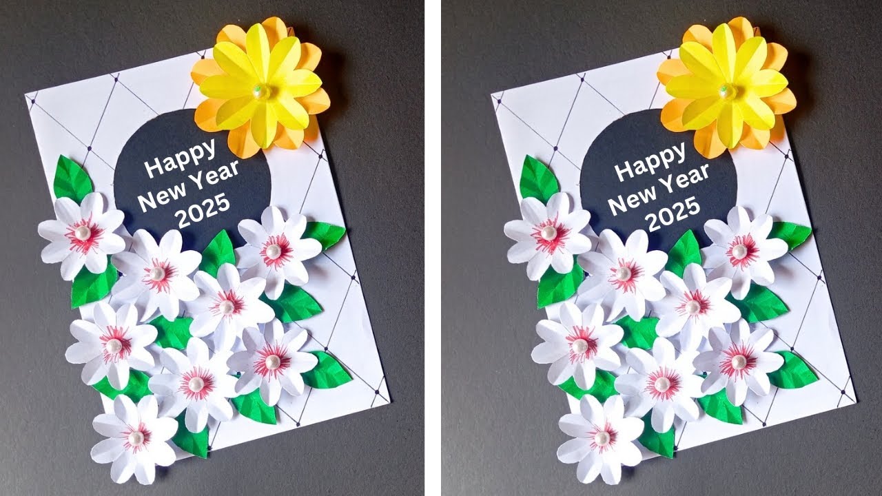 DIY New Year 2025 Card Making | New Year Great Card | Card Making Ideas ...
