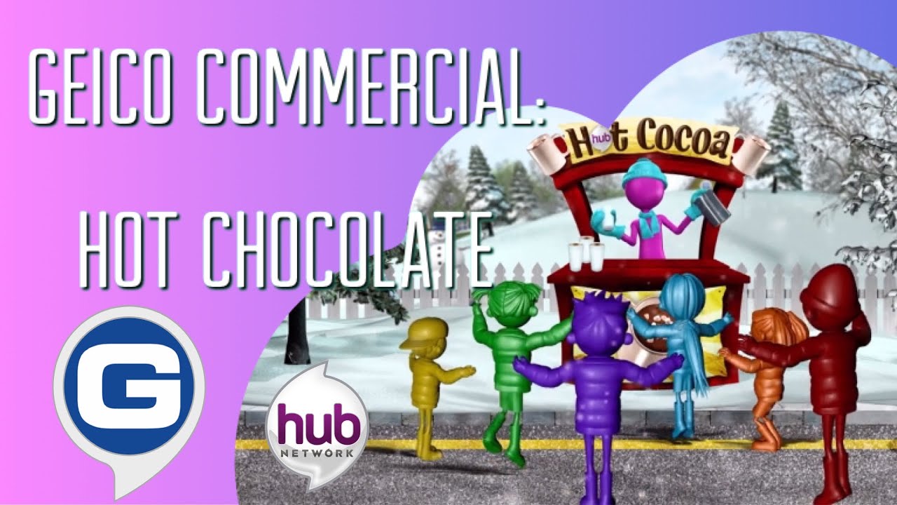 GEICO Hub Network Commercial - Hot Chocolate ☕️🍫🎄🌨️ (2012) - YouTube