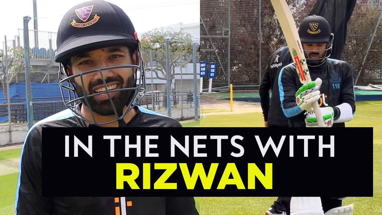 Mohammad Rizwan Batting Masterclass - In The Nets MIC'D UP! | Best ...