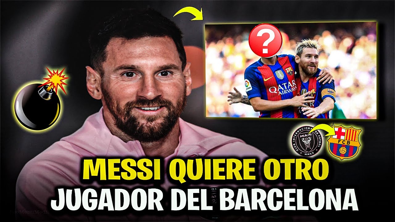 🚨¡ACABA DE SUCEDER!¡INTER MIAMI CUMPLIÓ CON SU PALABRA!¡MESSI AGRADECIÓ ...