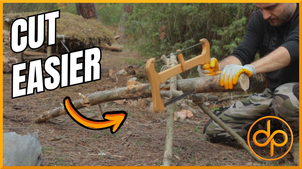 5 Simple Bushcraft Sawbuck Ideas | Easy & Practical - YouTube
