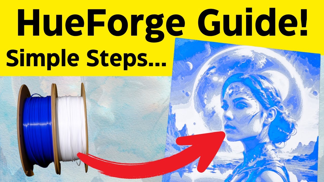 HueForge Tutorial: Complete Beginner's Guide (Works with ANY 3D Printer ...