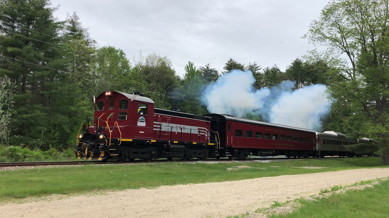 Mass Bay RRE’s “Granite State Special” on the Granite State Scenic ...
