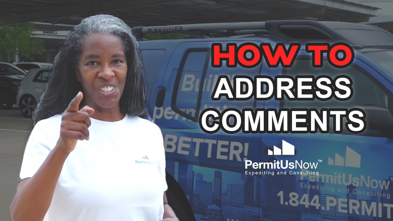 How To Address Comments | PermitUsNow Tips - YouTube