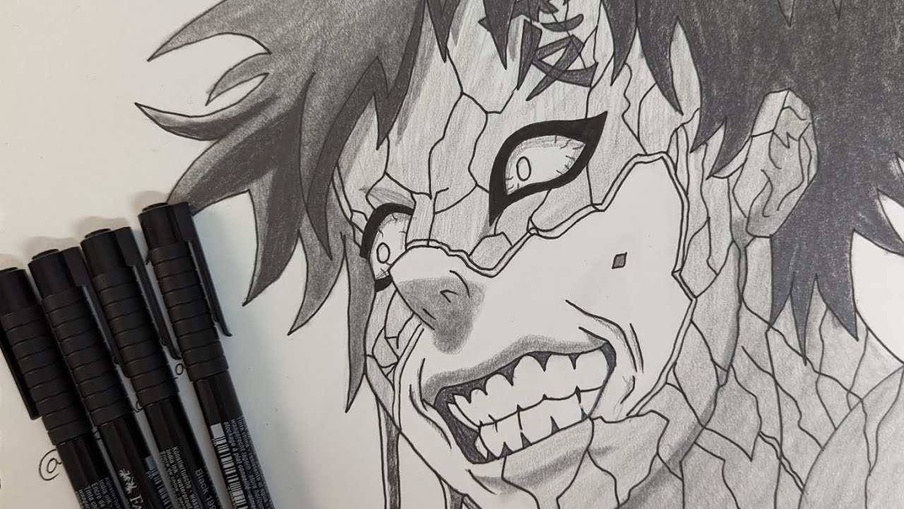Watch Me Draw Gaara From Naruto | gaara drawing tutorial | Naruto ...