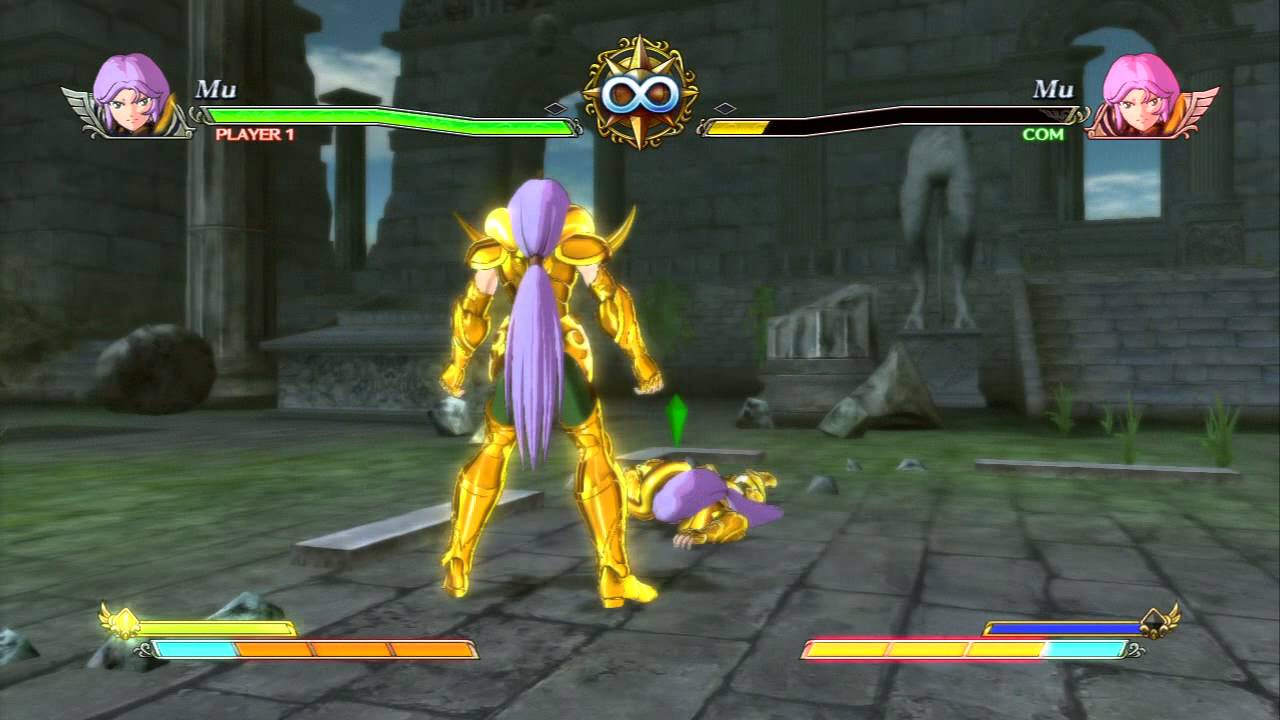 Saint Seiya Brave Soldiers - Aries Mu Skillset Gold Cloth - YouTube